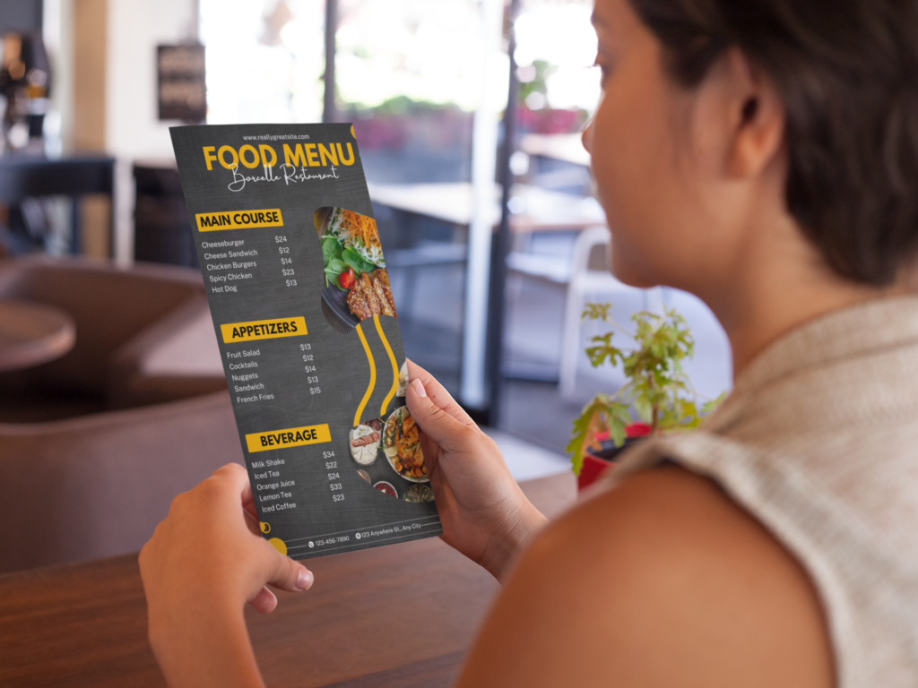 Common Menus - Print With Design